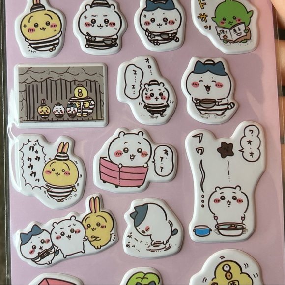 Nagano | Design | Chiikawa Nagano Thick Pvc Plastic Sticker Sheet ...